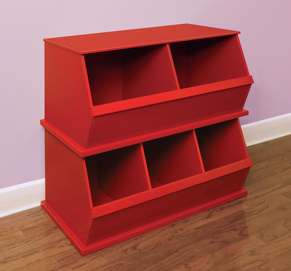 Three Bin Storage Cubby – Toy Box City